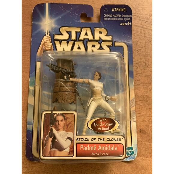Hasbro | Toys | Padme Amidala Arena Escape Star Wars Aotc 2 02 Rare ...